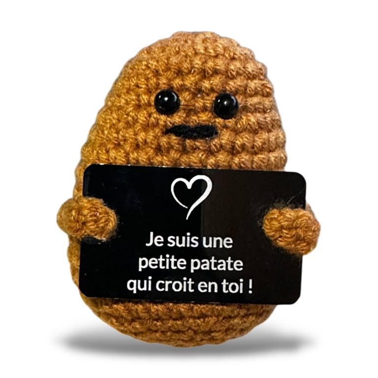 Une ️ patate personnalisable & positive ️: 1 message unique ! - Potes ...